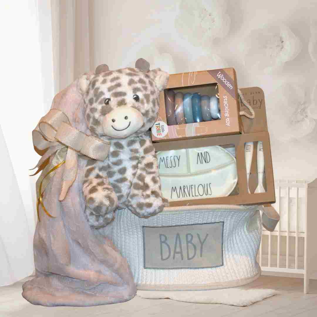 Marvellous Baby Basket – Maggie's Gift Baskets